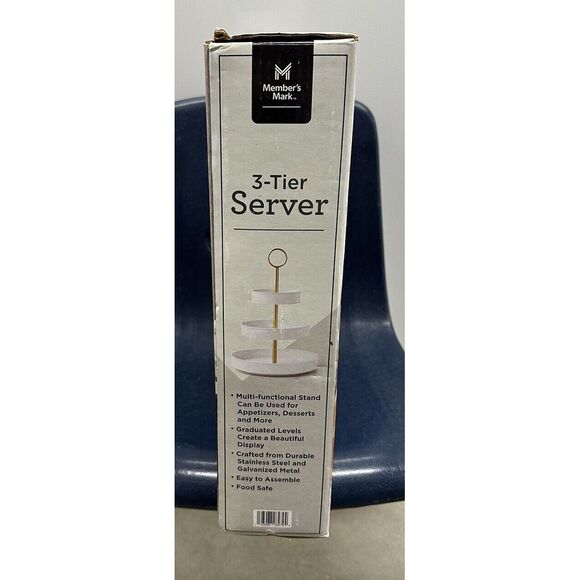 Dining | Members Mark Mulifunctional 3tier Server With Ring Handle ...